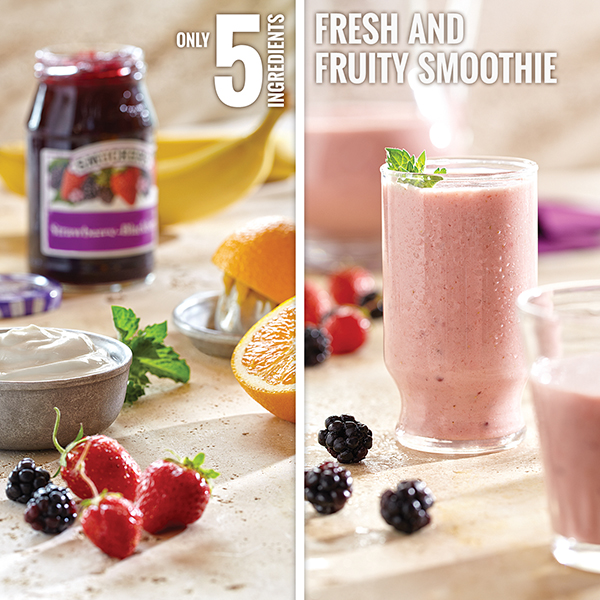 Fresh and Fruity Smoothie - Smucker's®